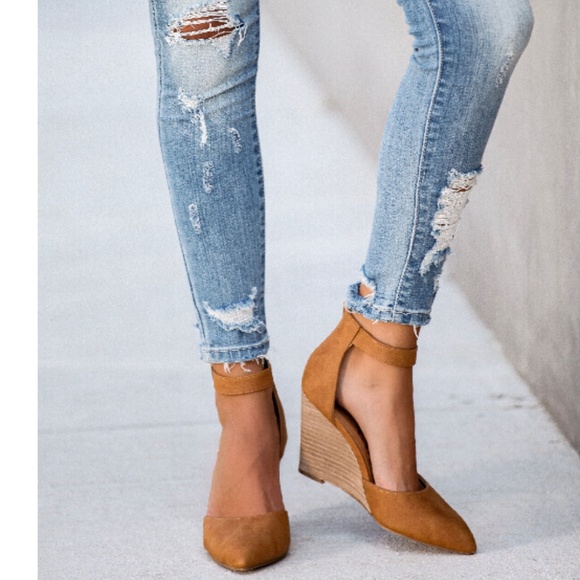 S. the Widow | Shoes | Lydia Pointed Toe Wedges | Poshmark